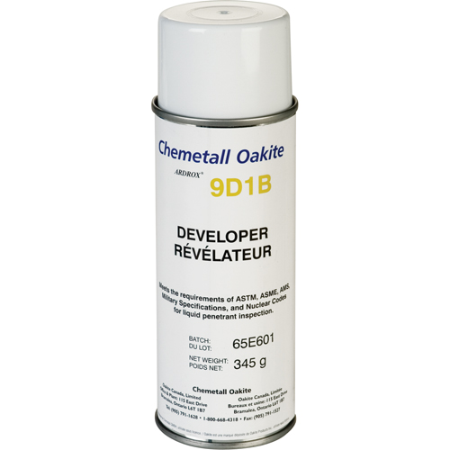 Ardrox Ardrox® - 9D1B Non-Aqueous Developers, Aerosol Can | Buying ...