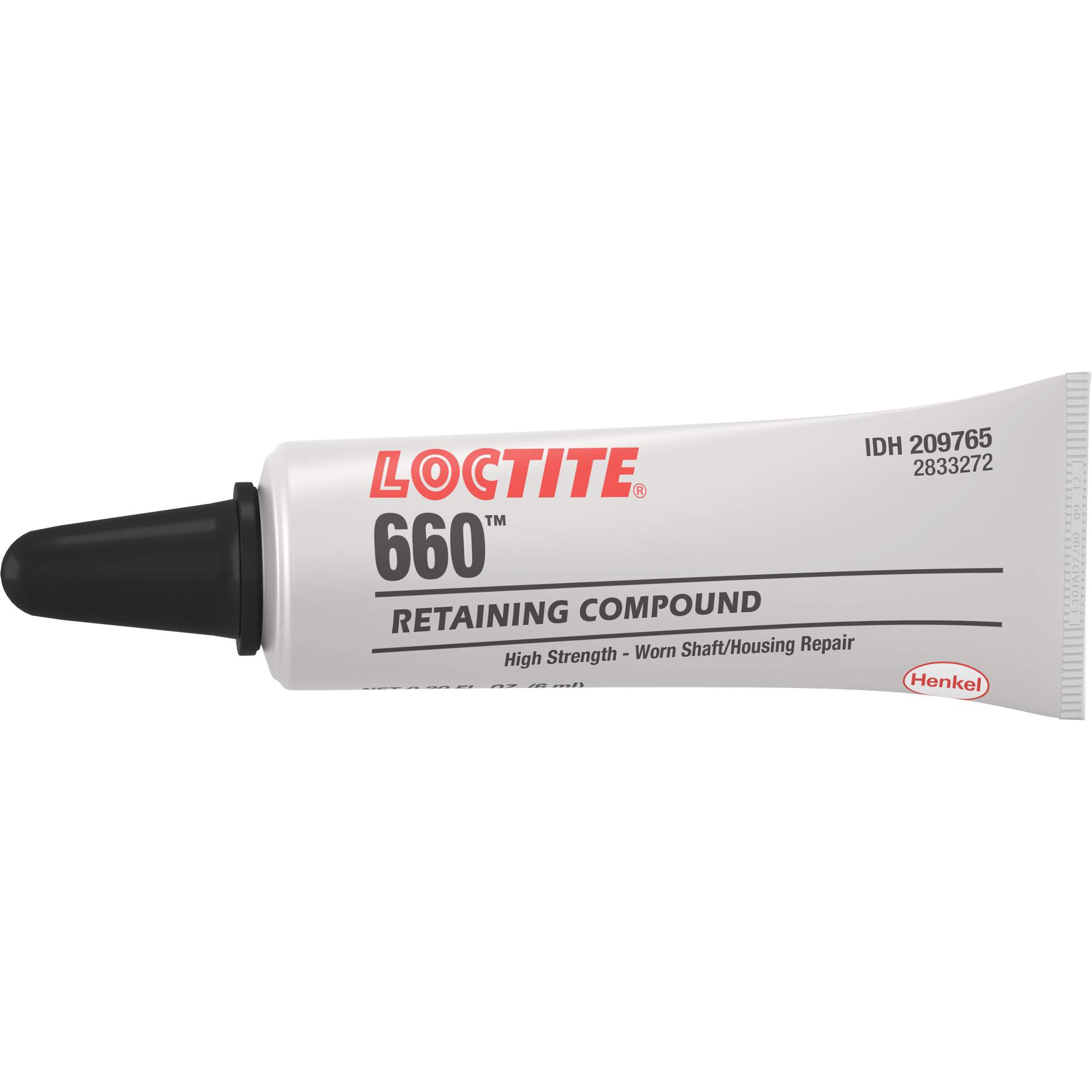 Loctite Quick Metal 660 Press Fit Repair Retaining Compound, 6 ml, Tube ...