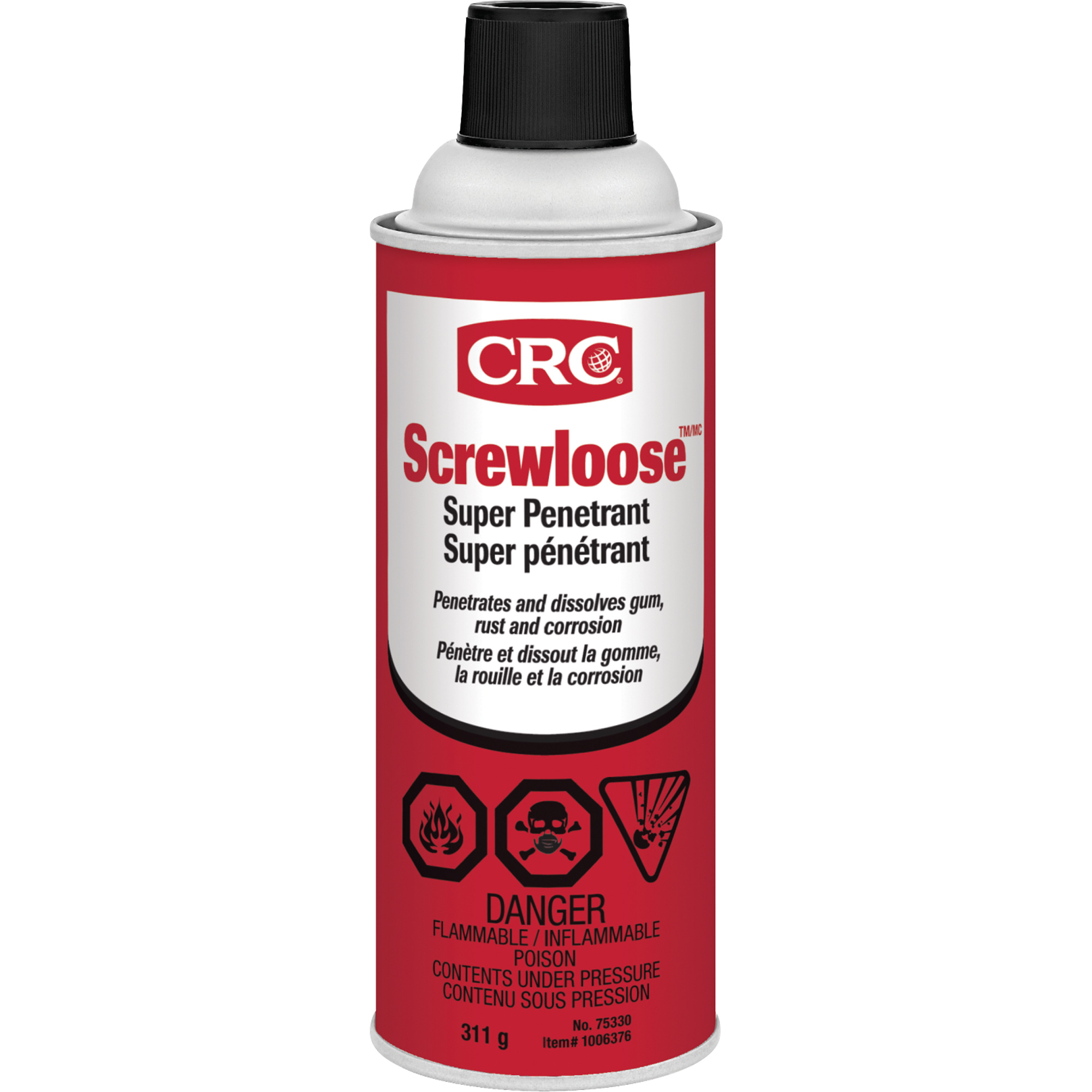 CRC Canada ScrewlooseTM Super Penetrant, Aerosol Can, 312 g AF244 ...