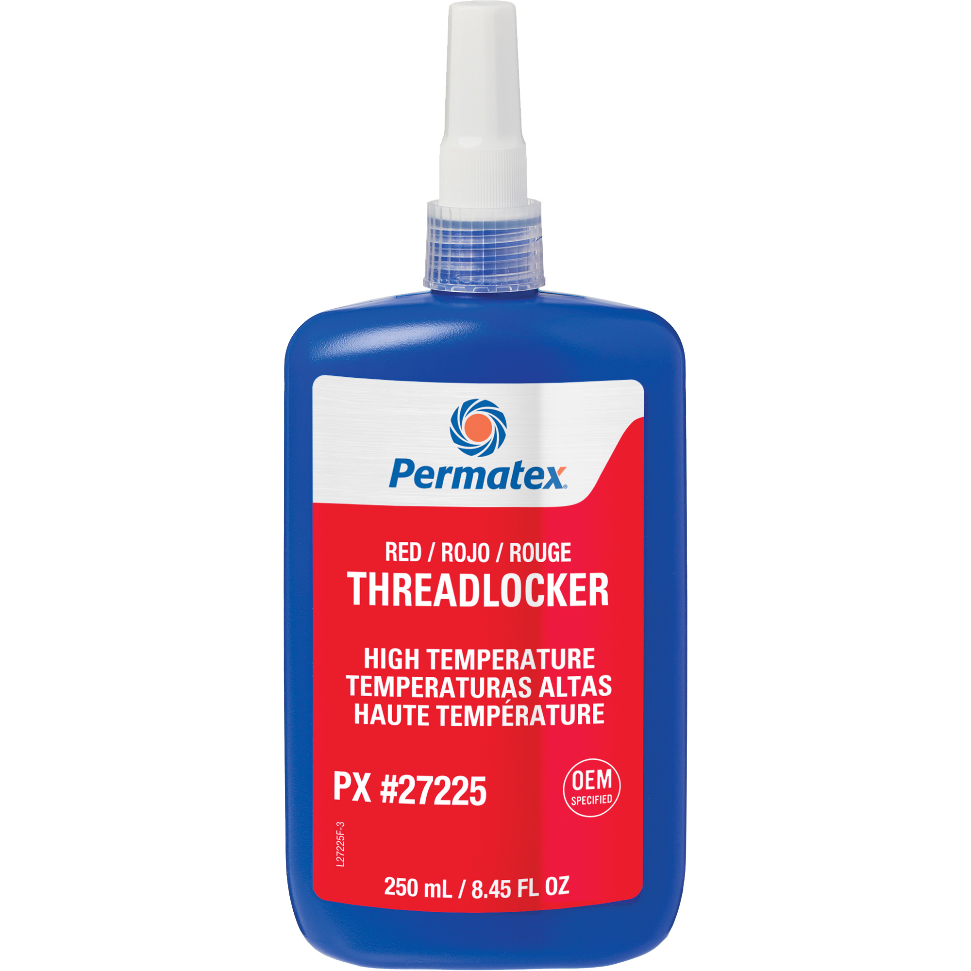Permatex High Temperature Threadlocker, Red, High, 250 ml, Bottle ...