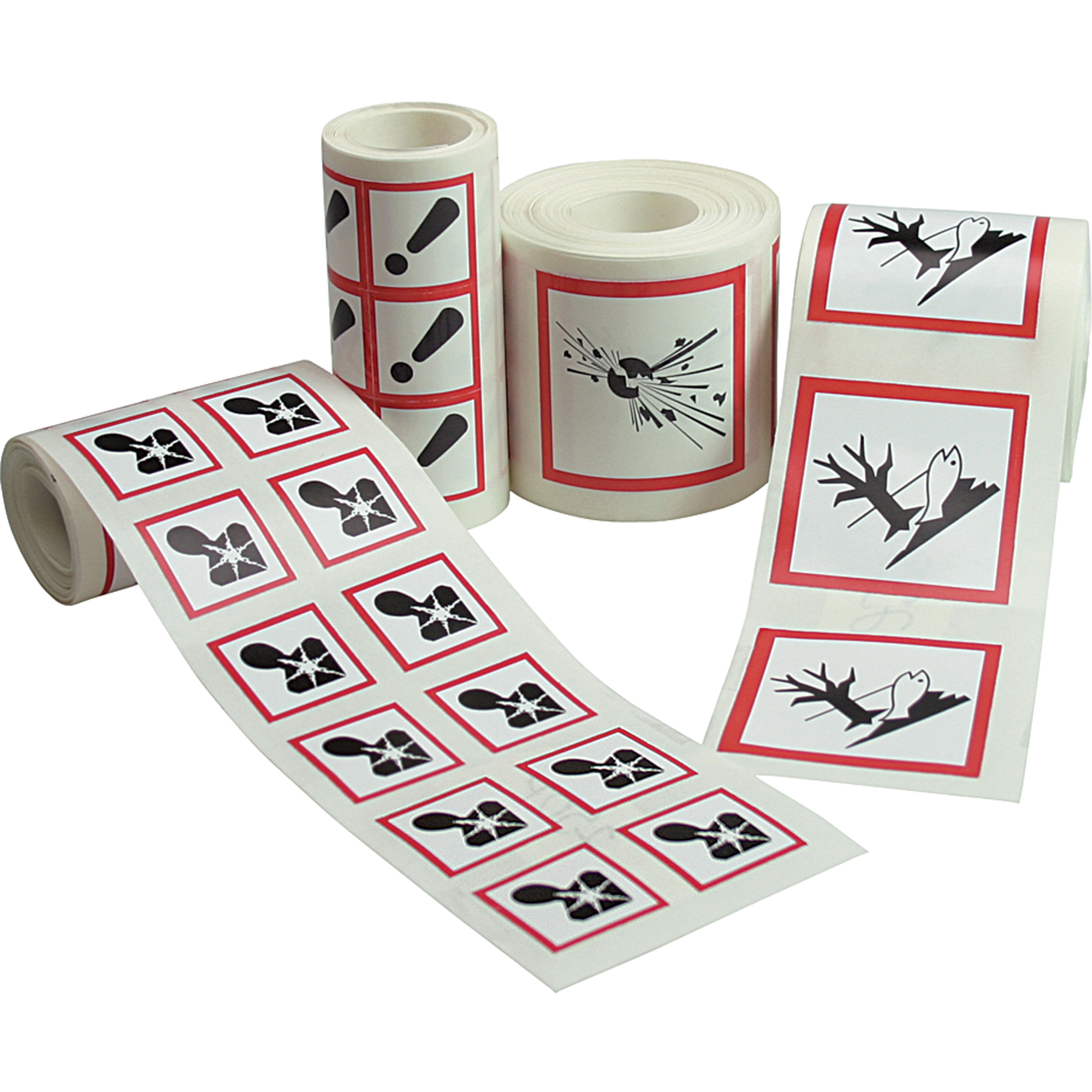 Accuform Signs GHS Pictogram Labels, Paper, Roll, 1" L x 1" W SEF657 ...
