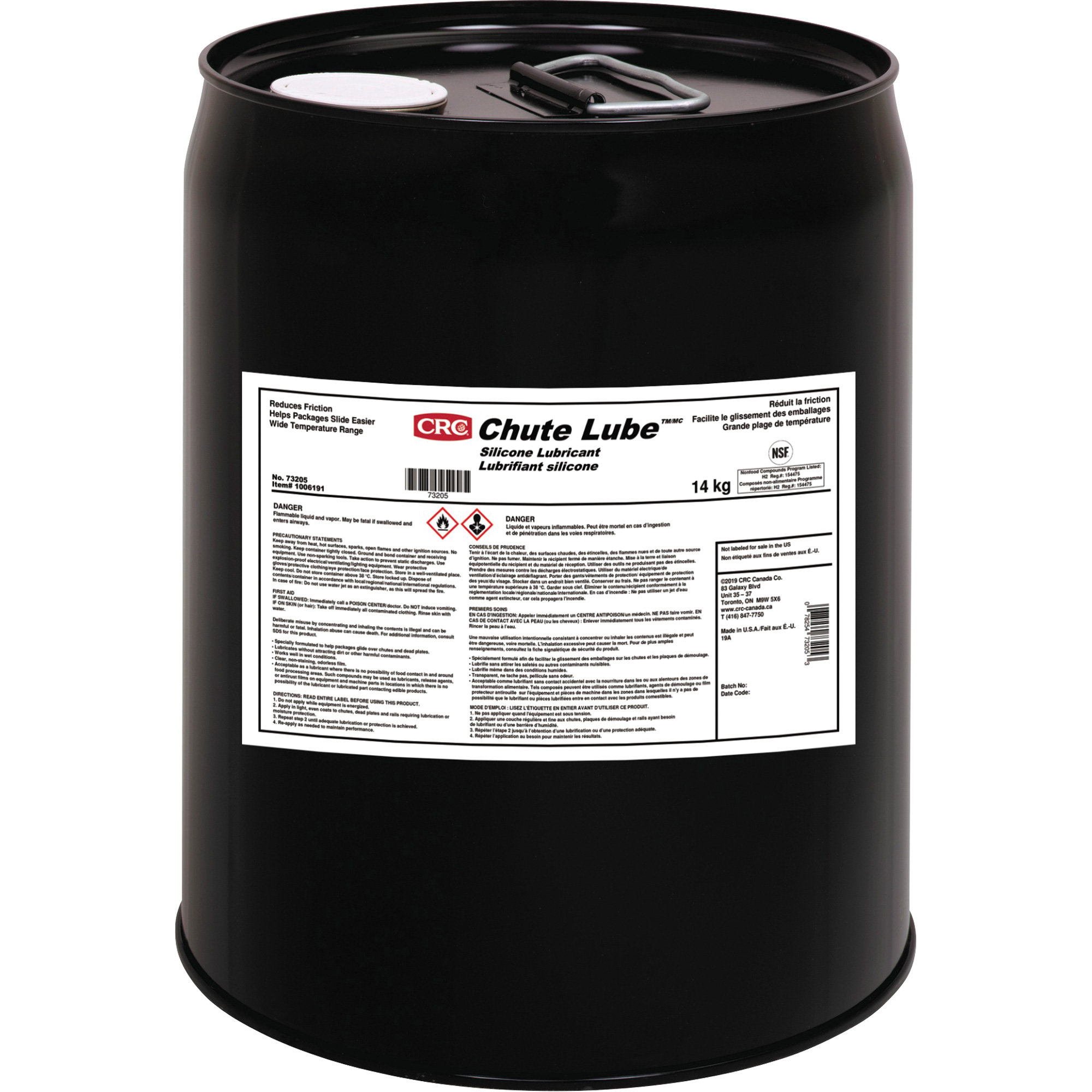CRC Canada Chute Lube Lubricant, Pail | Buying Direct Corp.