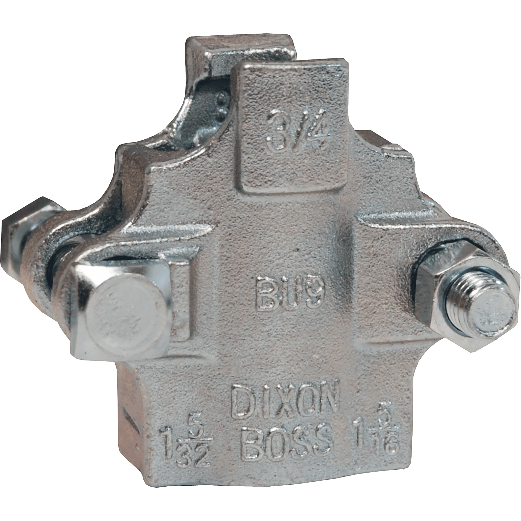 Dixon Group Boss® Clamp 2 Bolt Type with 2 Gripping Fingers UAU205 ...